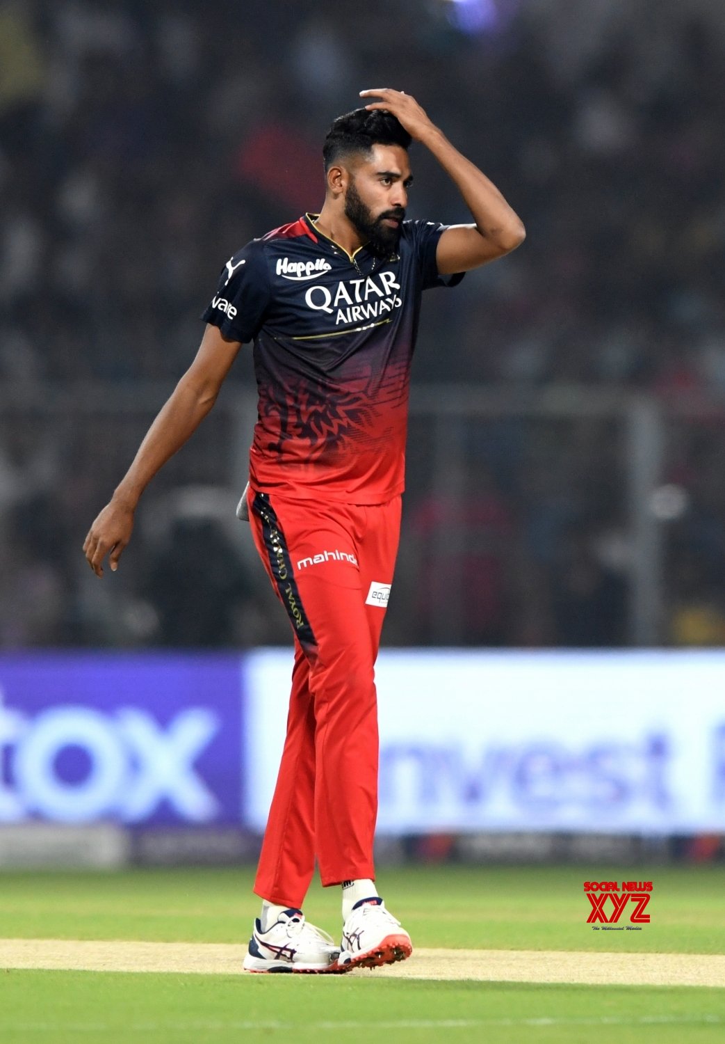 Kolkata Rcb Bowler Mohammed Siraj During The Ipl 2023 Match Gallery