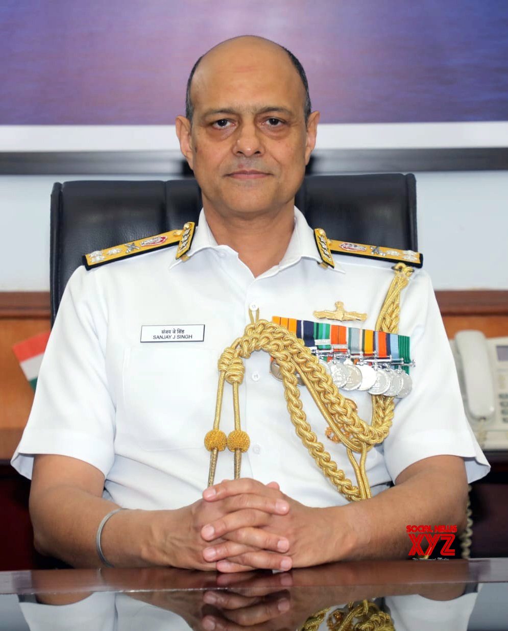 New Delhi Vice Admiral Sanjay Jasjit Singh Avsm Nm Assumes Charge As