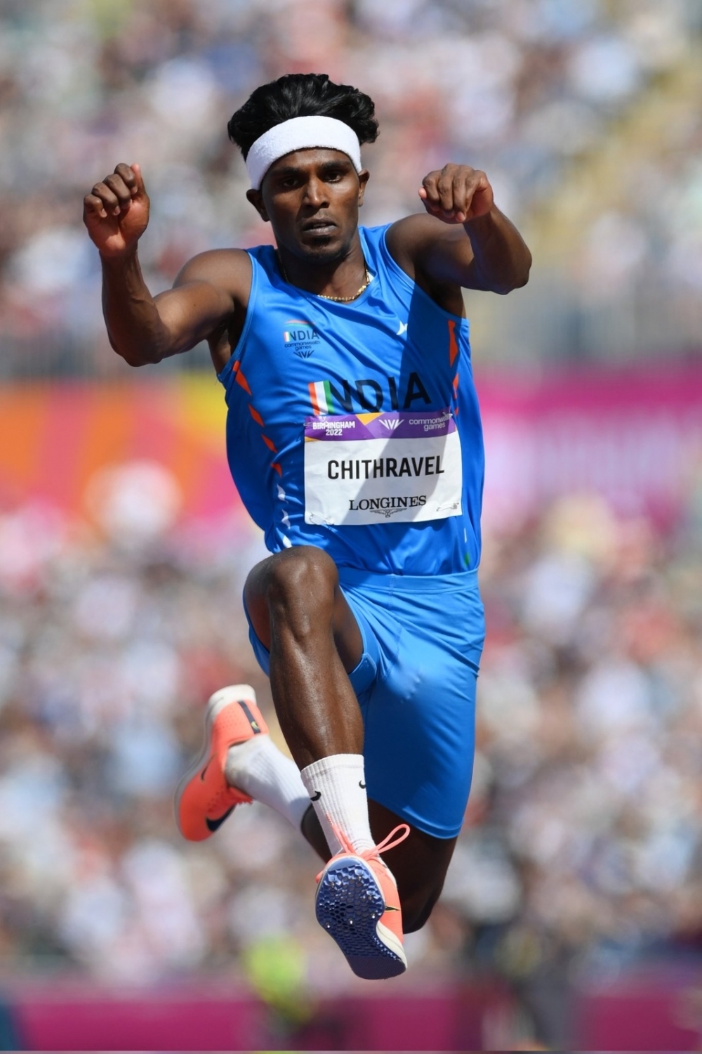 Praveen Chithravel Sets National Record In Triple Jump In Cuba