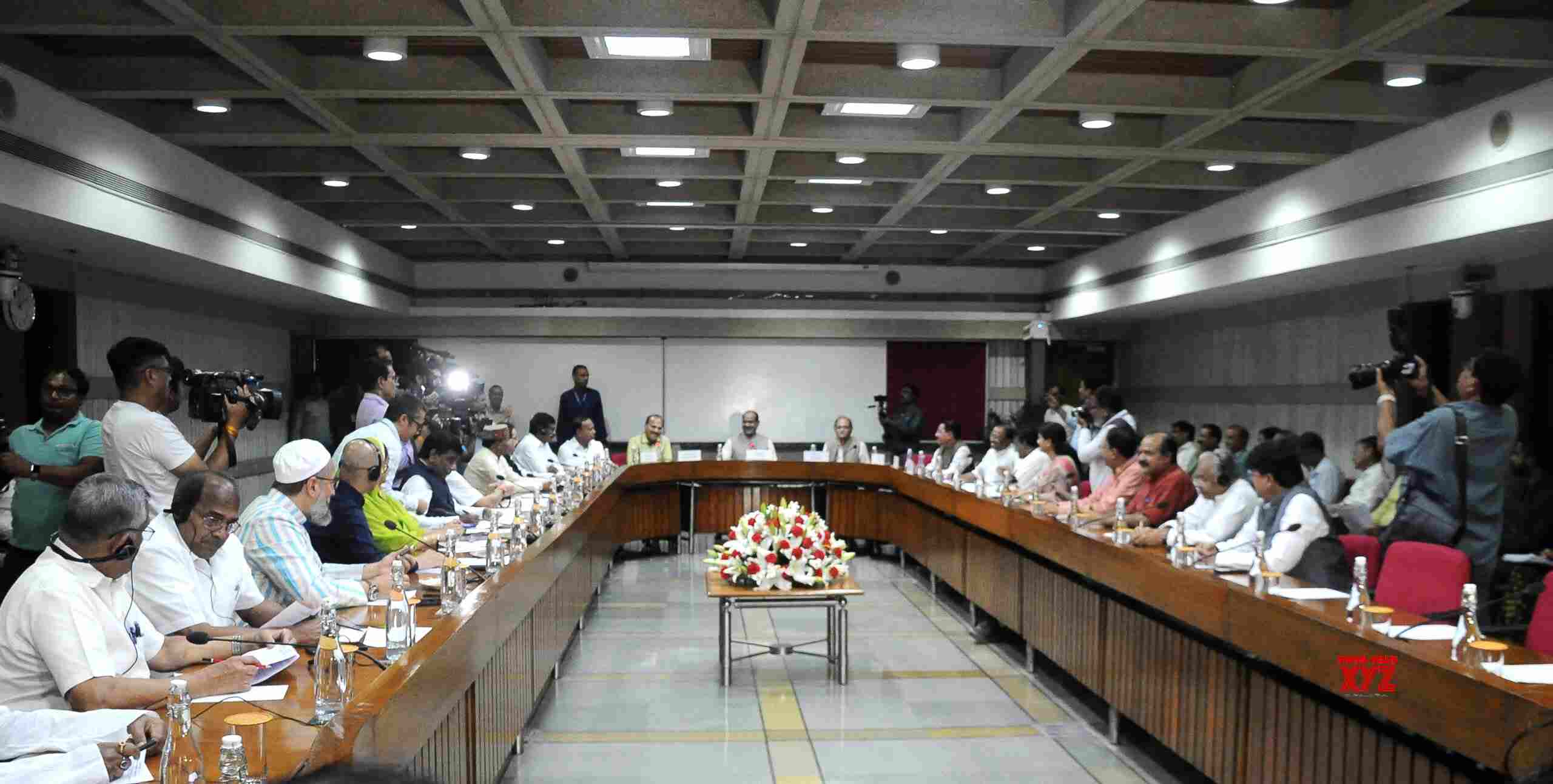 New Delhi Lok Sabha Speaker Om Birla Chairs A Meeting Of Business