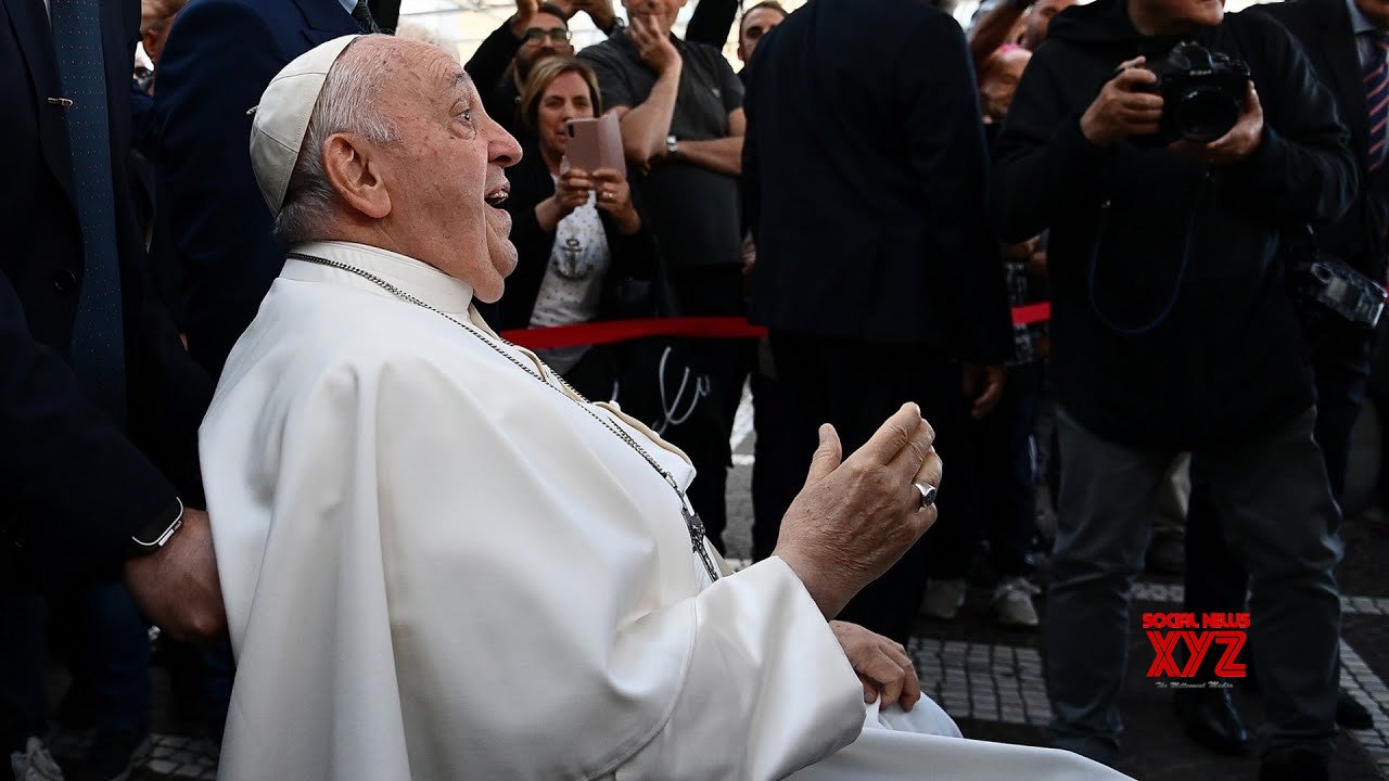 Pope Francis Discharged From Hospital After Surgery Video Social