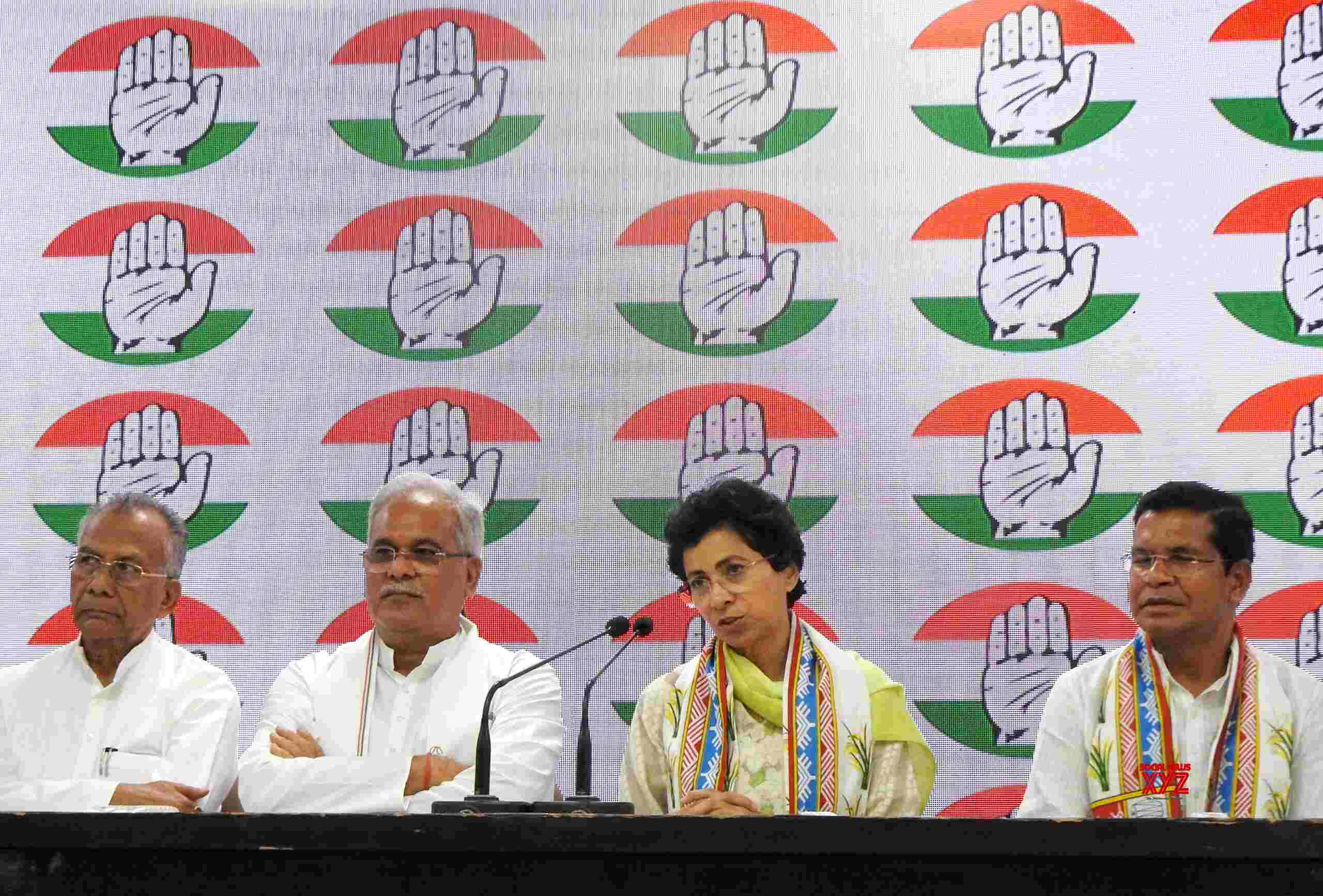 New Delhi Congress Leader Selja Kumari Addresses A Press Conference