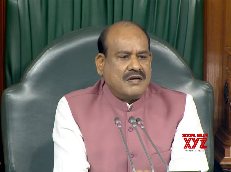 New Delhi Speaker Om Birla Conducts Proceedings In The Lok Sabha