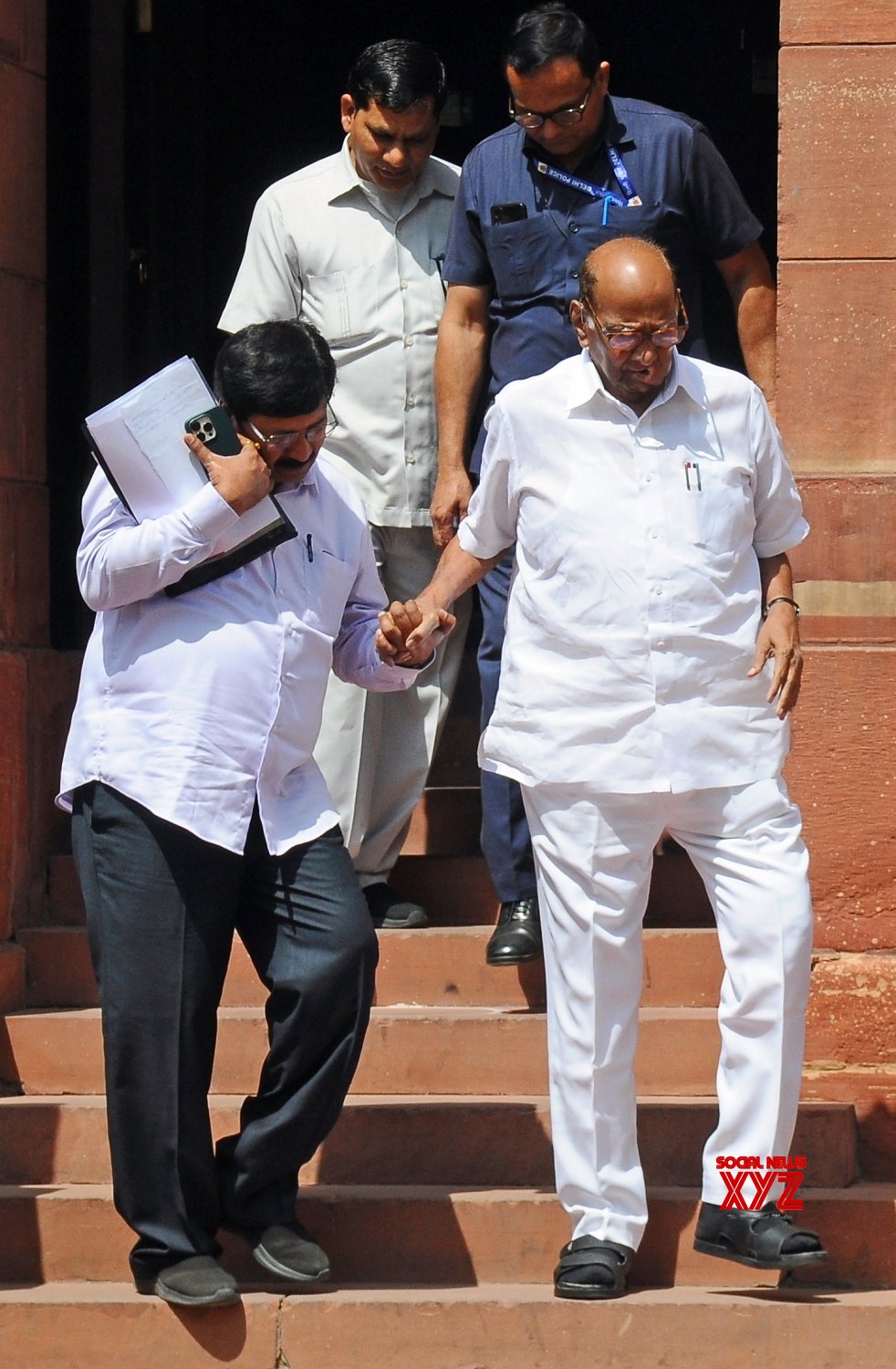 New Delhi Ncp Mp Sharad Pawar At Parliament Gallery Social News Xyz