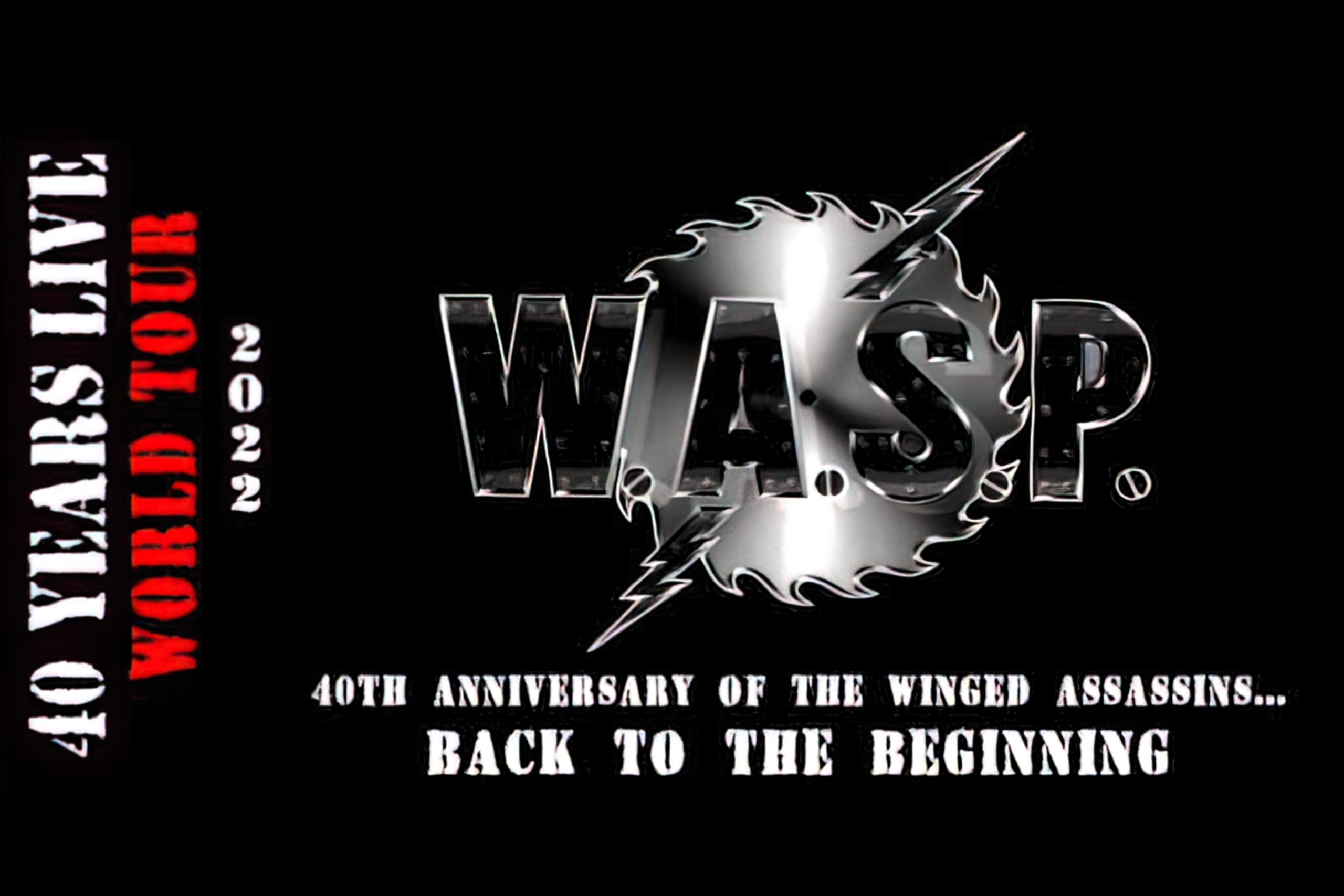 Wasp Announces 40th Anniversary 2022 World Tour