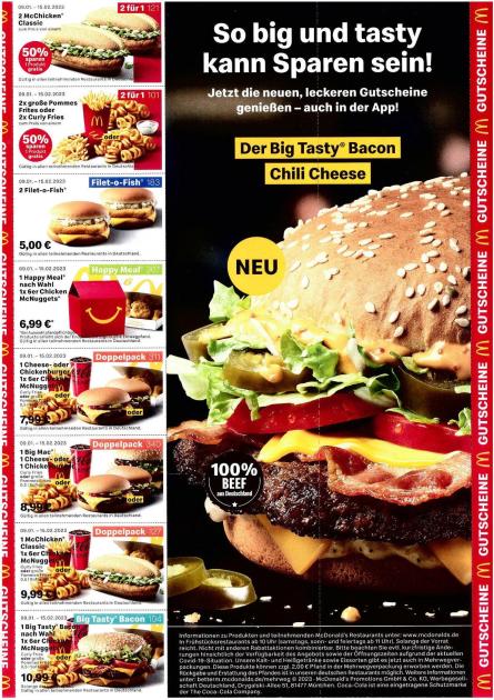 Mcdonalds Gutscheine Hol Dir Jetzt Die Neuesten