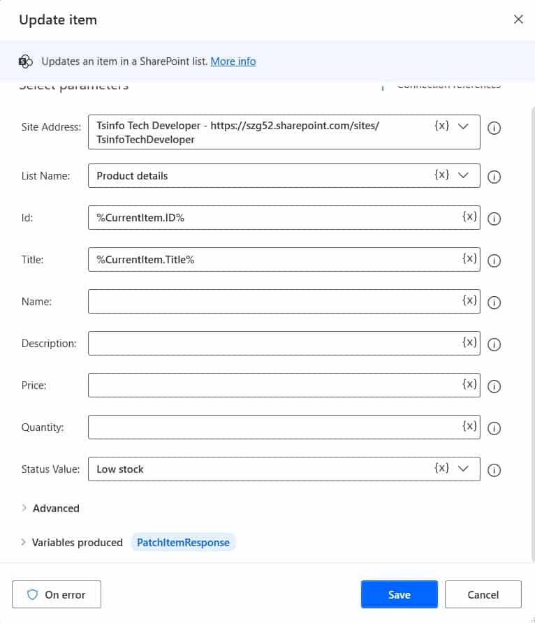 How To Update Items In A Sharepoint List In Power Automate Desktop