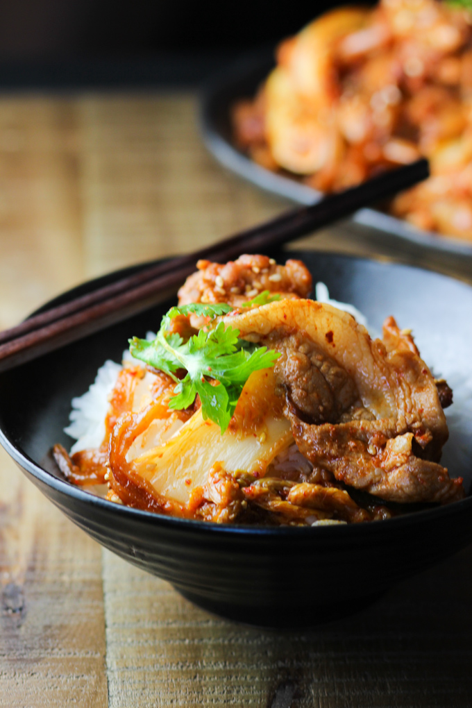 Pork Belly And Kimchi Spice The Plate