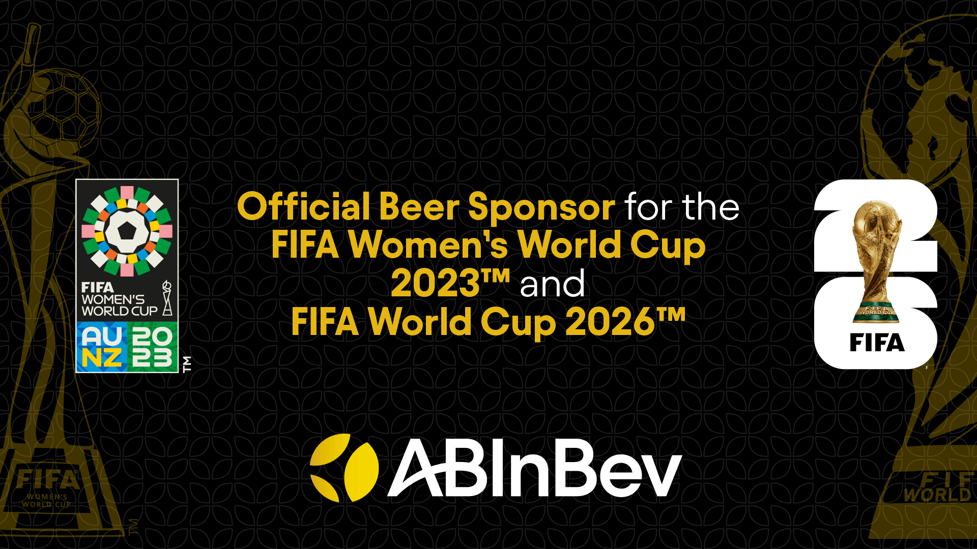 Ab Inbev Is The Official Sponsor Of The Fifa Womens World Cup 2023 And