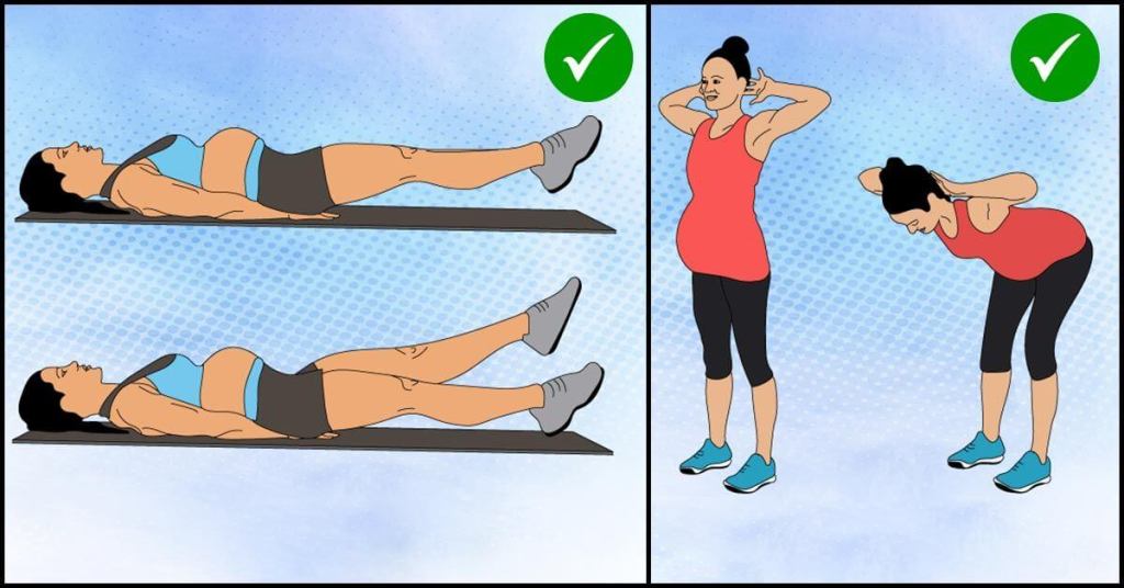 A List Of Best Exercises During Pregnancy Tabibpk