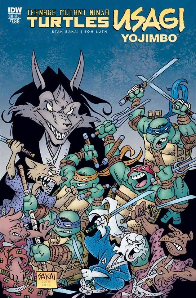 Comic Review Tmntusagi Yojimbo 1 Teenage Mutant Ninja Turtles Fan Site