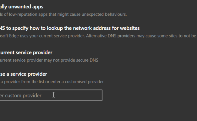 How To Enable Or Disable Dns Over Doh In Microsoft Edge Tutorial