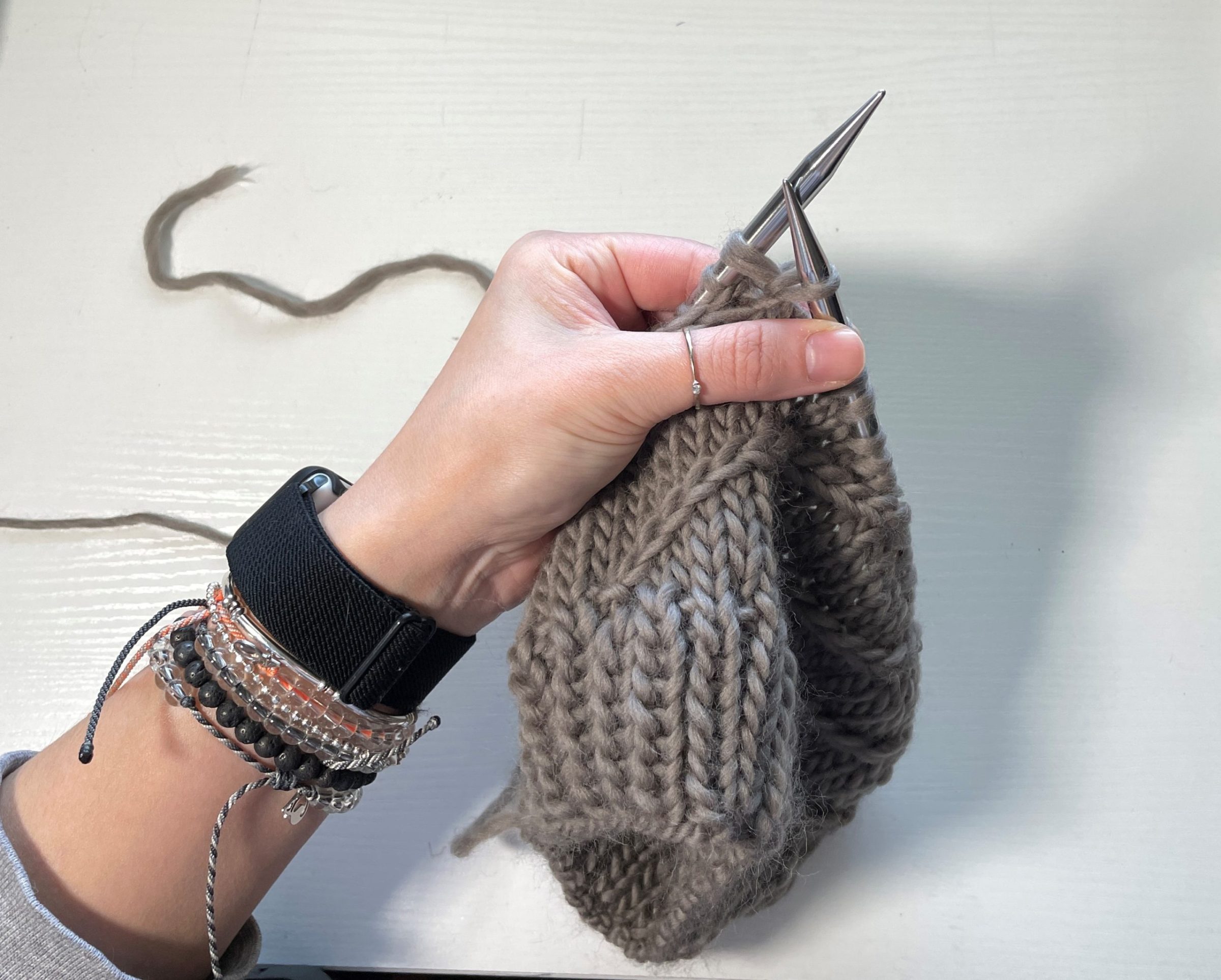 How To Knit A Right Twist Northern Moose