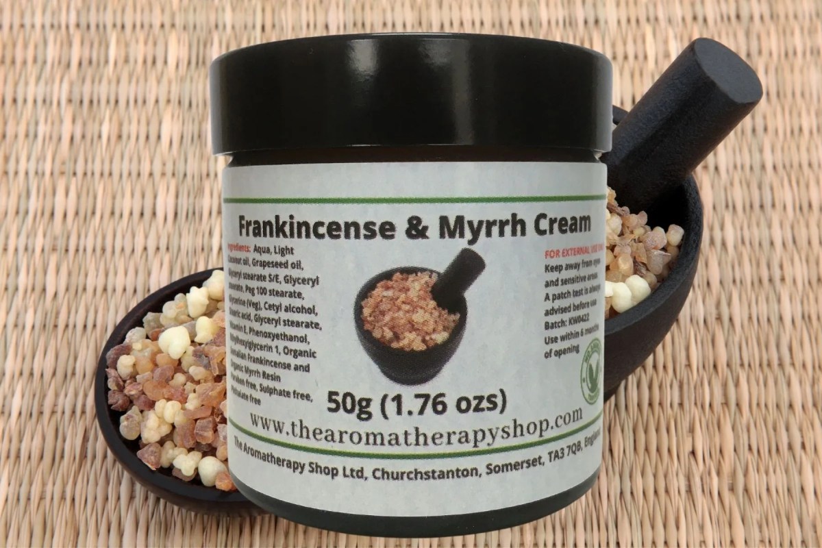 Frankincense And Myrrh Cream The Aromatherapy Shop Ltd