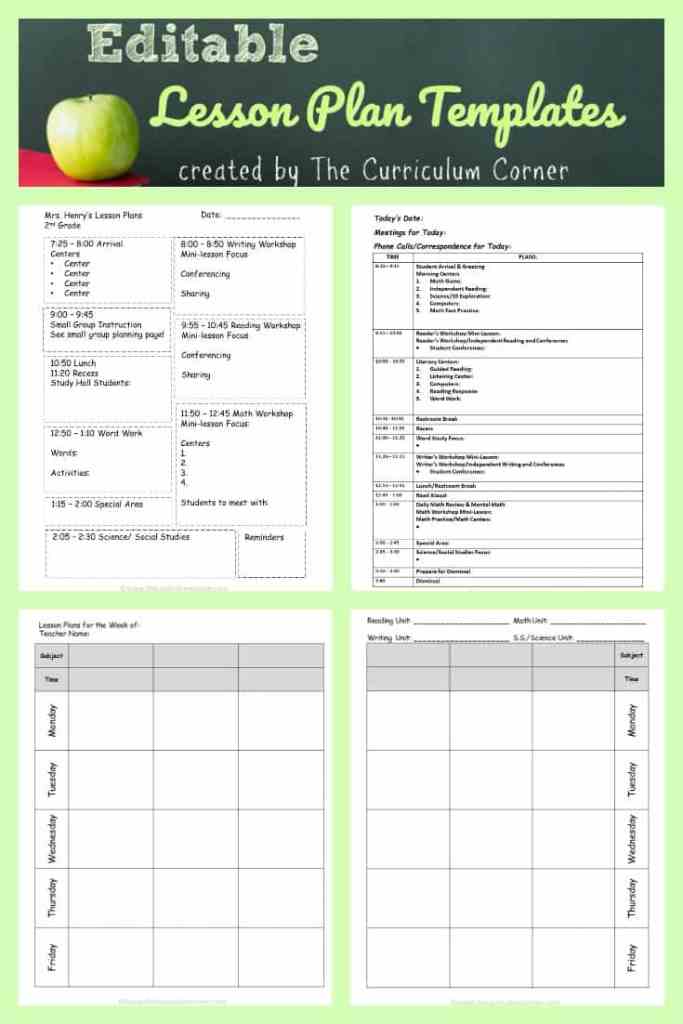 Letrs Lesson Plan Template