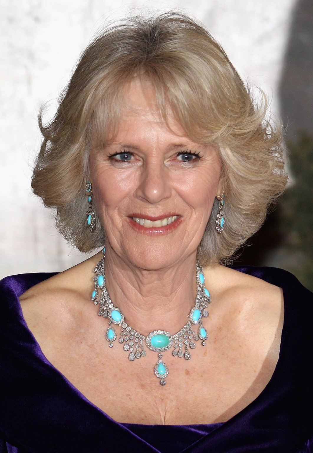 Brilliant Turquoises And Heirloom Royal Diamonds For Queen Camilla In