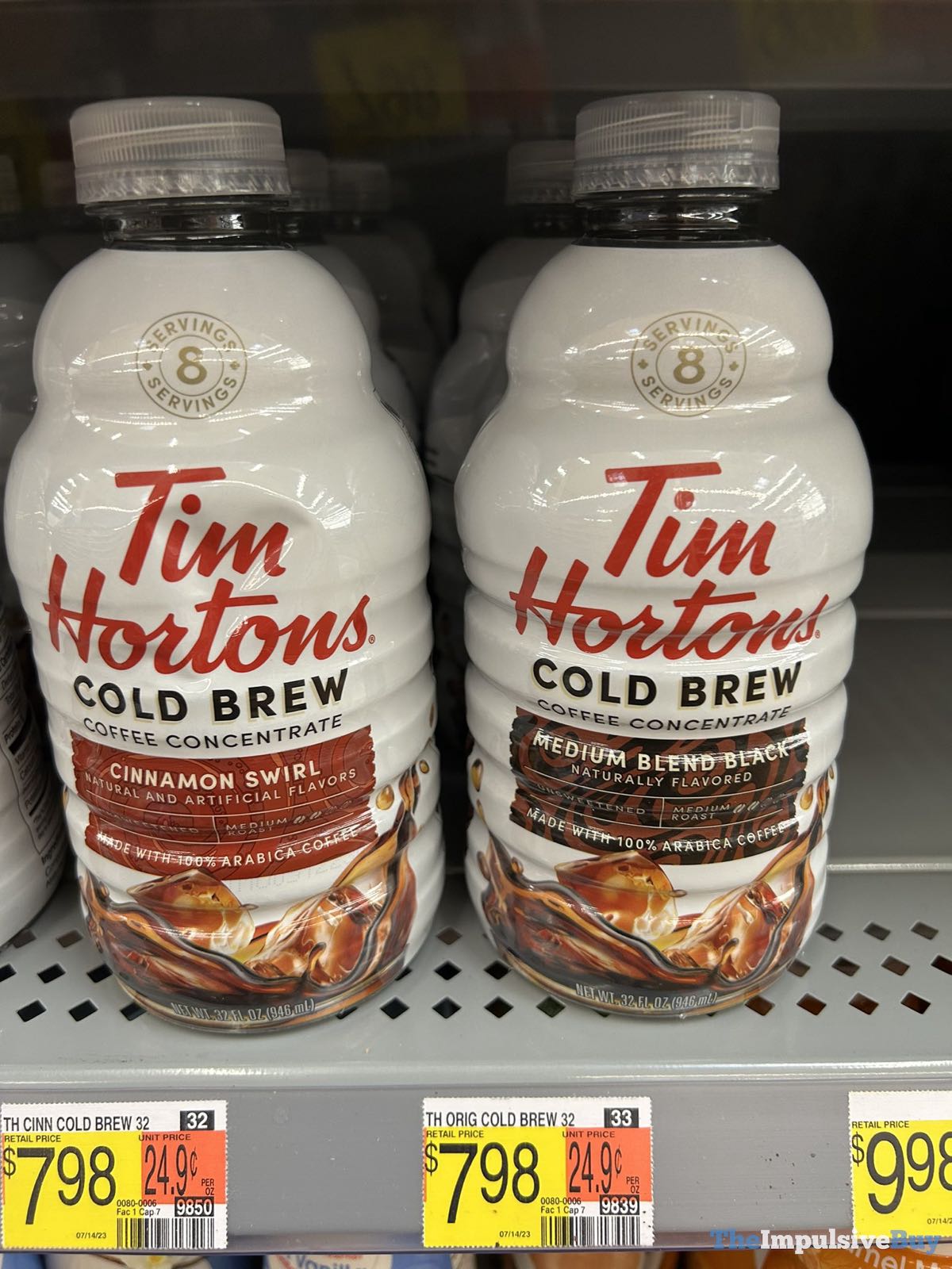 Spotted Tim Hortons Cold Brew Coffee Concentrate The Impulsive Buy