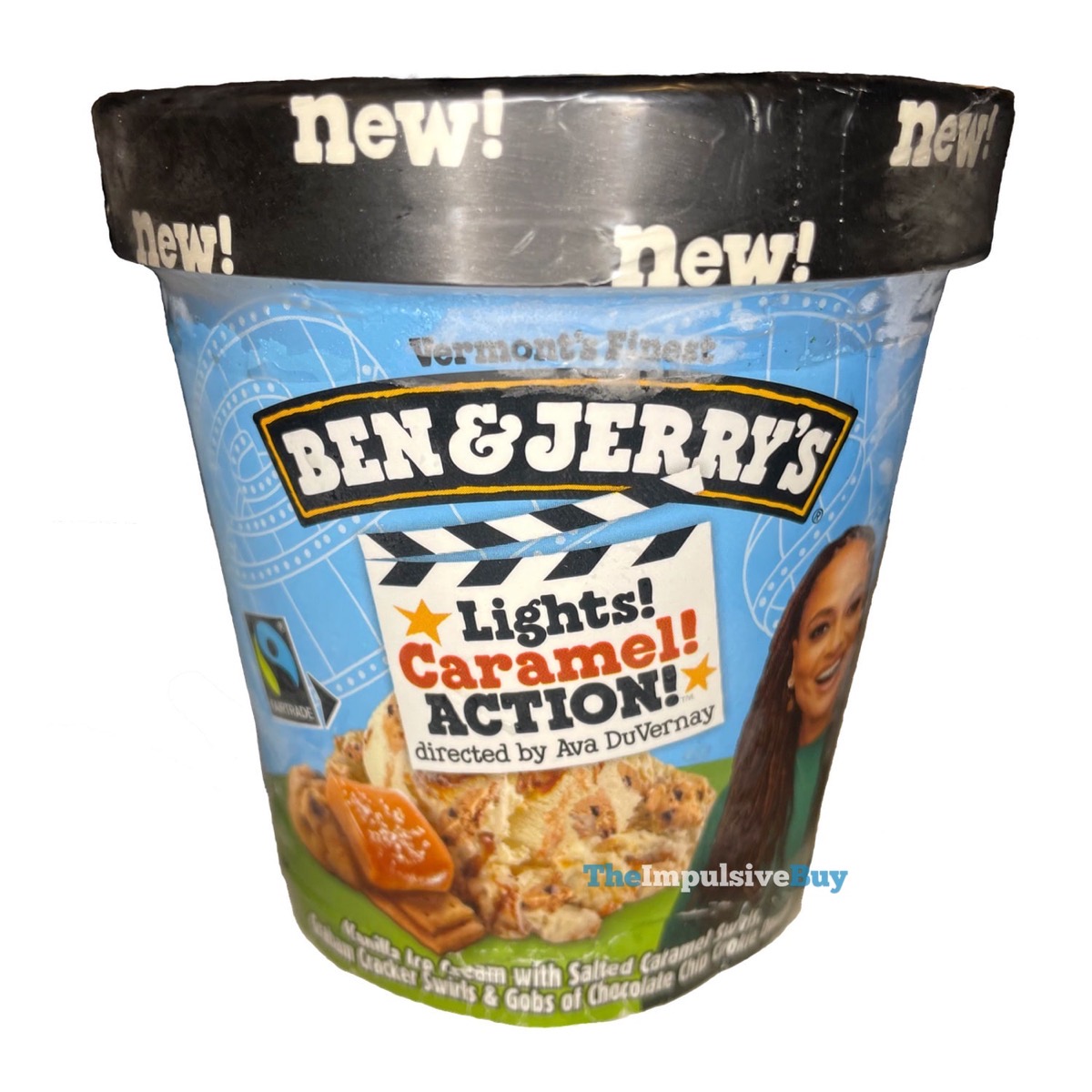 Review Ben And Jerrys Lights Caramel Action Ice Cream The