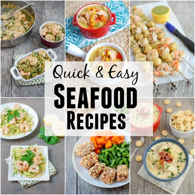 Quick Easy Seafood Recipes Using Shrimp Salmon And More