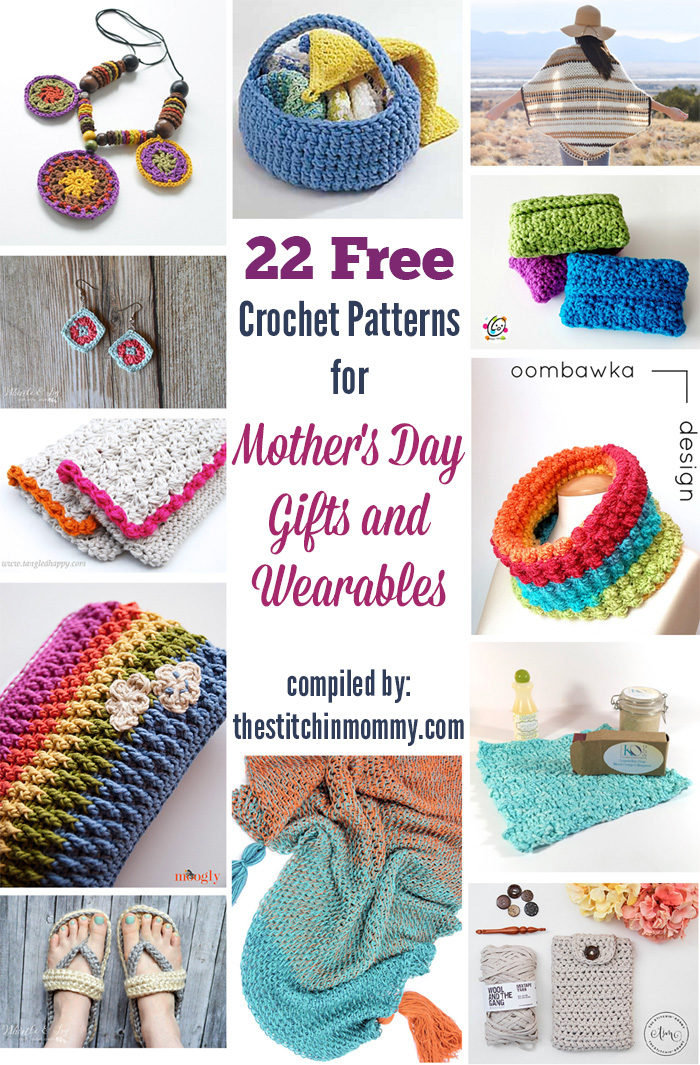 22 Free Crochet Patterns For Mothers Day Ts And Wearables The