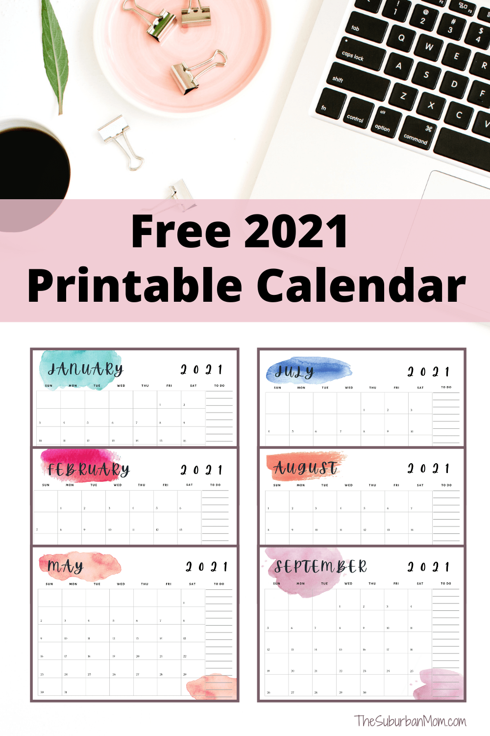 The Best 15 Free Printable Calendar 2021 Big Boxes Factmusicstock