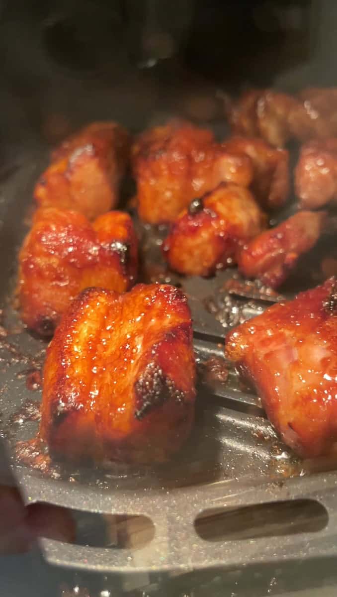 The Best Sticky Honey Soy Pork Belly Bites The Savory Chopstick