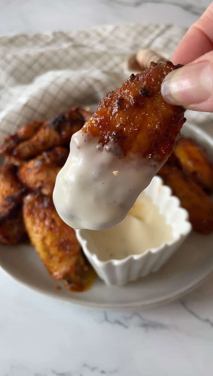 The Best Honey Buffalo Chicken Wings The Savory Chopstick