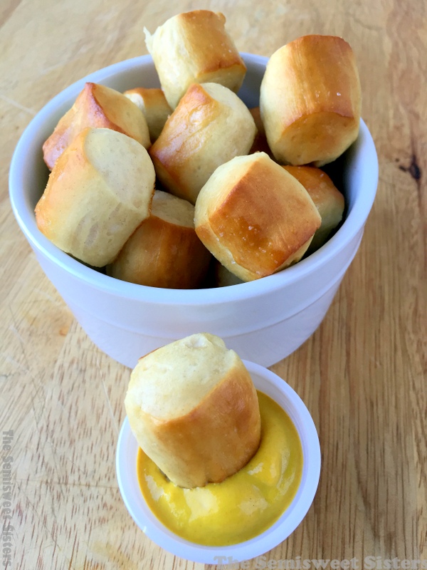 Bread Machine Soft Pretzel Bites Recipe