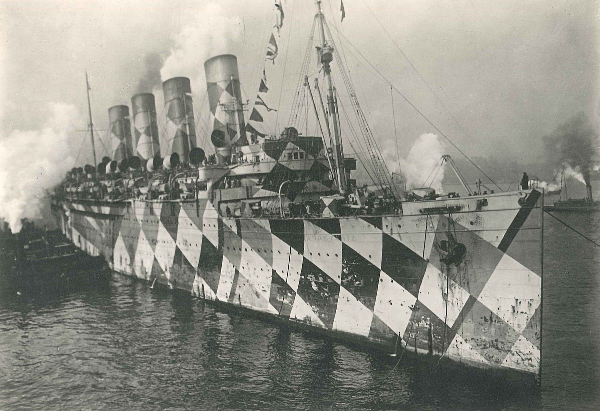 The Razzle Dazzle Camouflage When British Artists Fought German U