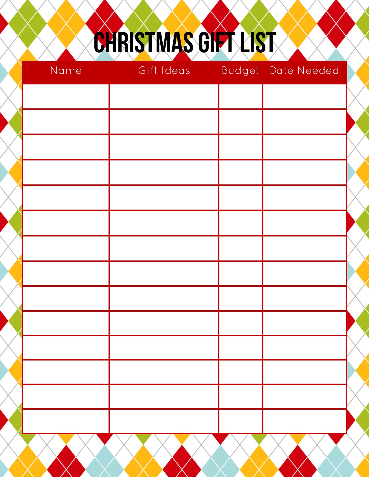 Holiday Planner Printables Printable Word Searches