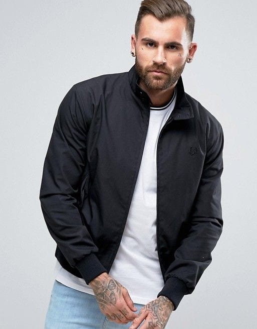 Black Harrington Jackets For Men ⋆ Best Fashion Blog For Men