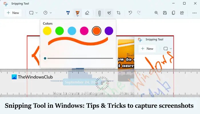 Snipping Tool In Windows 1110 Tips And Tricks To Capture Screenshots 2023