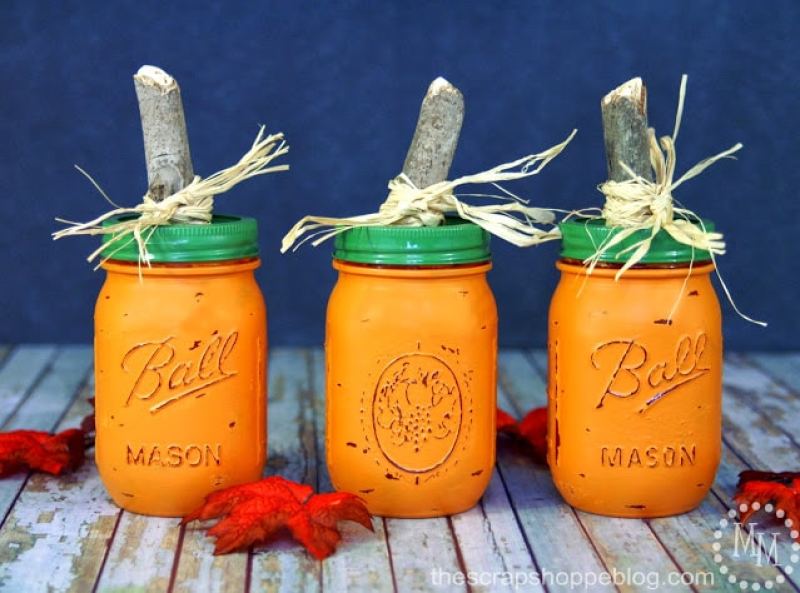 45 Best Trending Diy Fall Mason Jar Crafts This Tiny Blue House