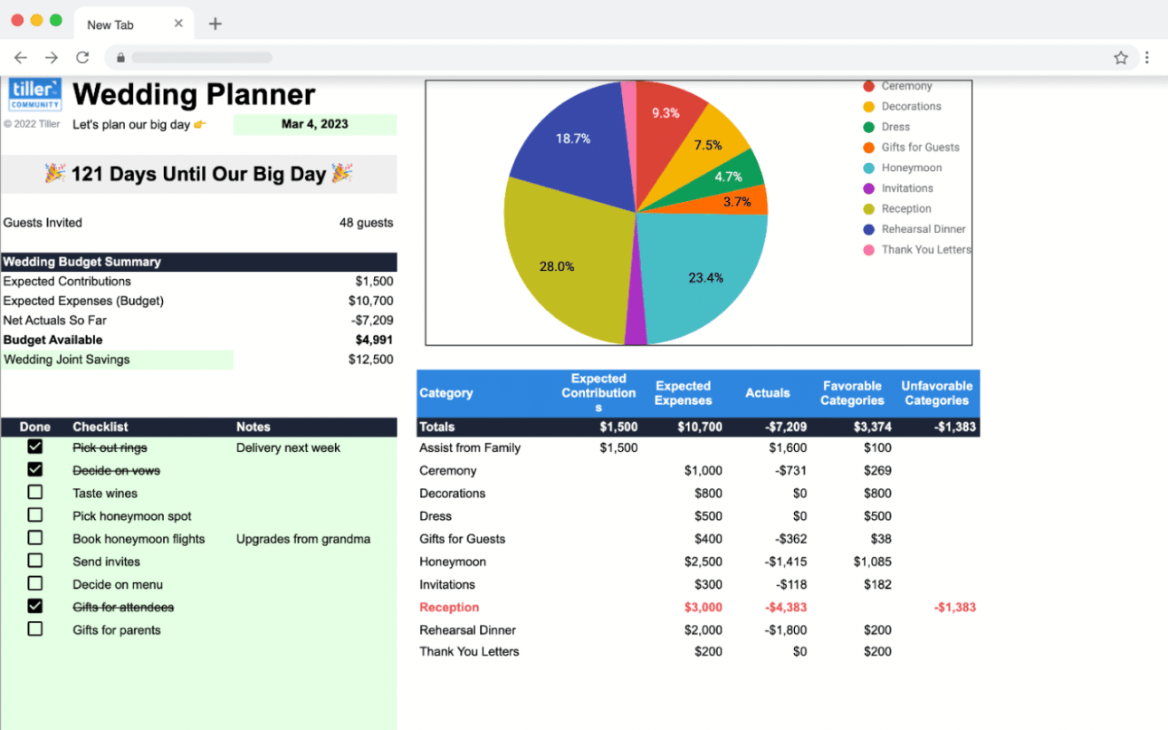 8 Best Free Wedding Budget Spreadsheets Updated For 2023