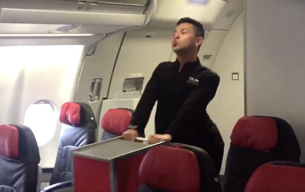 Flight Attendant Goes Viral With Sassy Performance Of Britney Spears