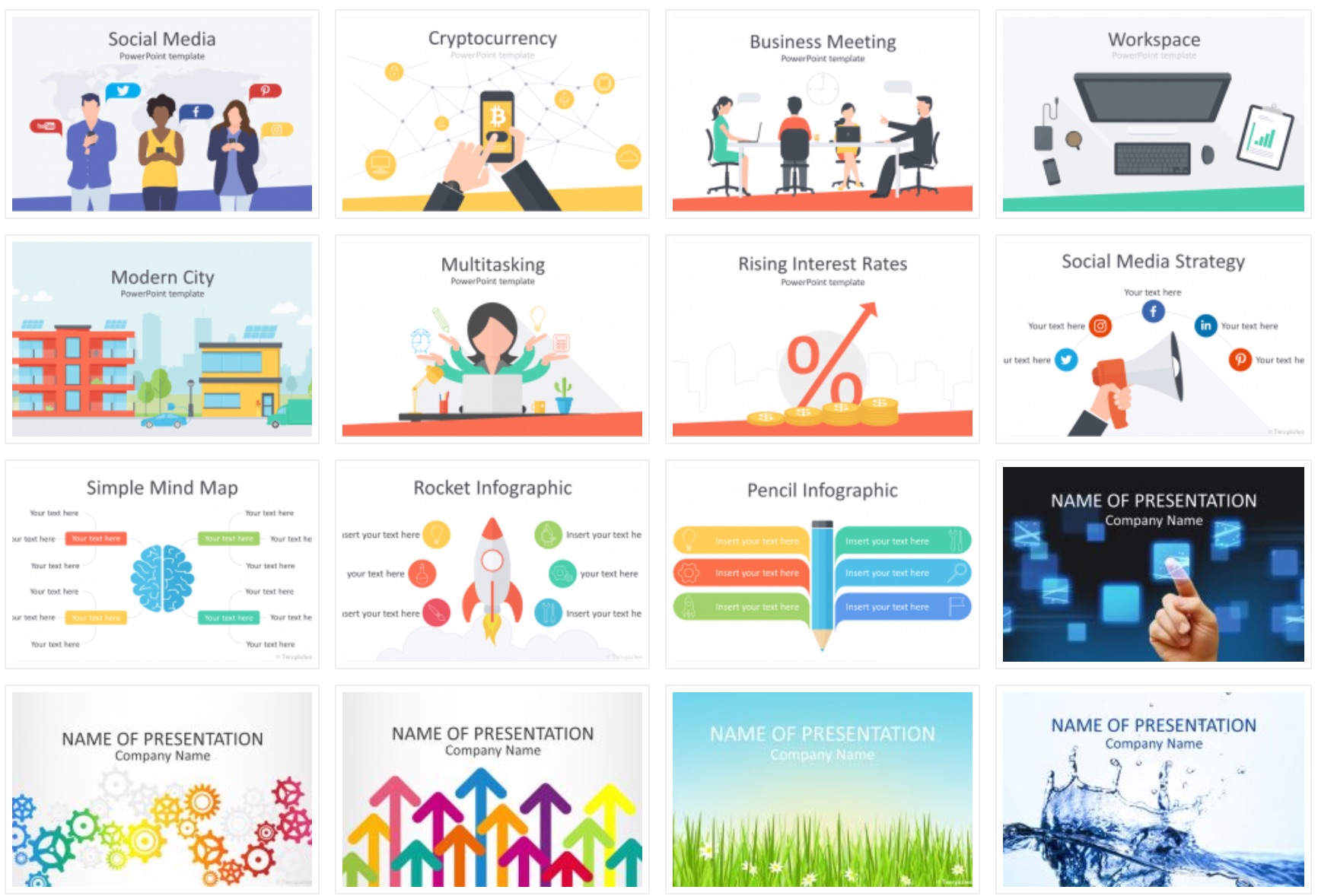 Creativas Plantillas Para Power Point Zepta