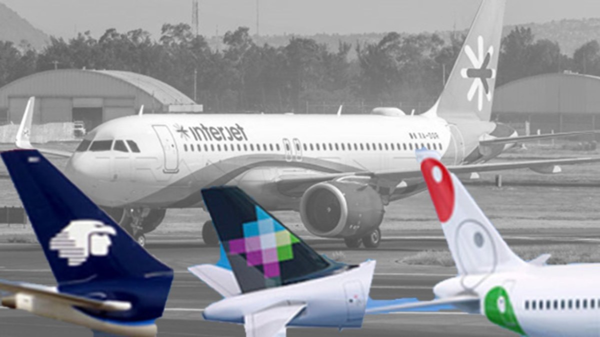 Aeroméxico Volaris Y Viva Cubren El “hueco” De Los Aviones De Interjet