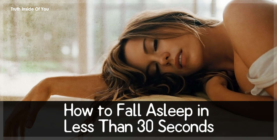 How To Fall Asleep In Less Than 30 Seconds