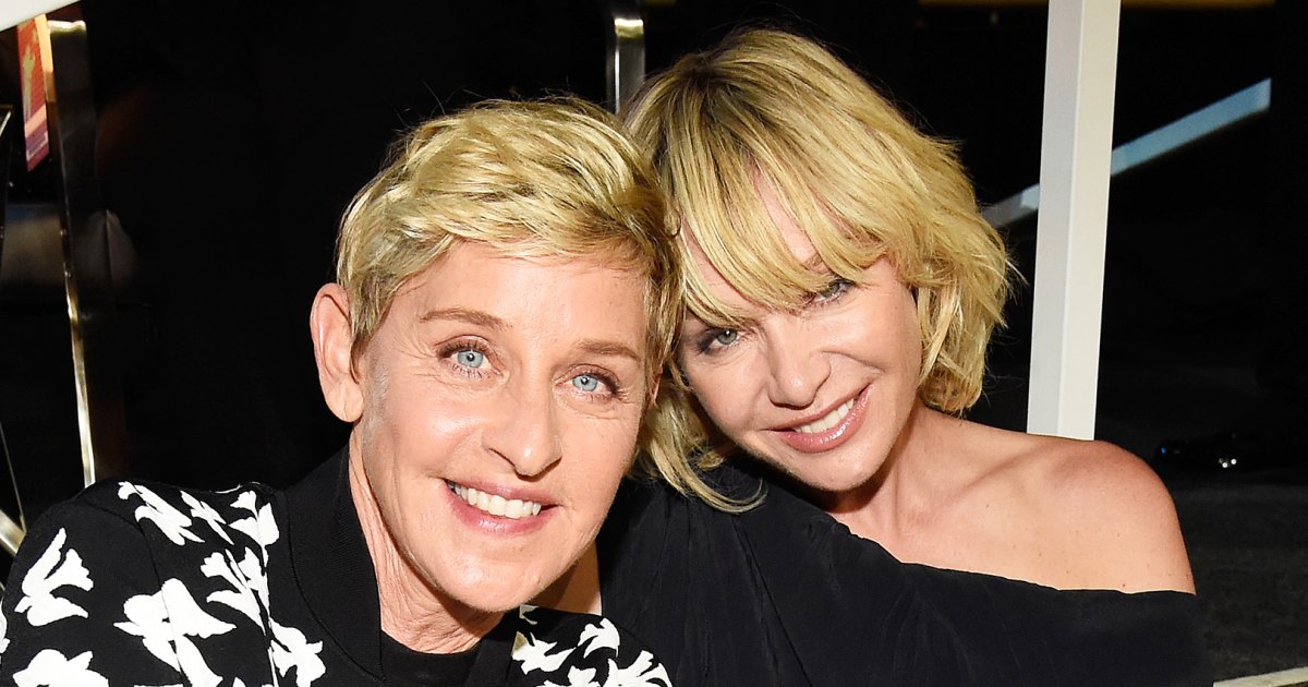 Ellen Degeneres Portia De Rossi Pets Evacuate Home Due To Wildfire