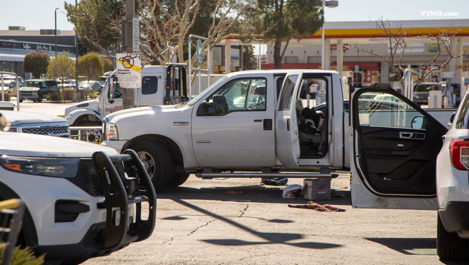 Pursuit With Stolen Truck Ends In Victorville Food 4 Less Parking Lot