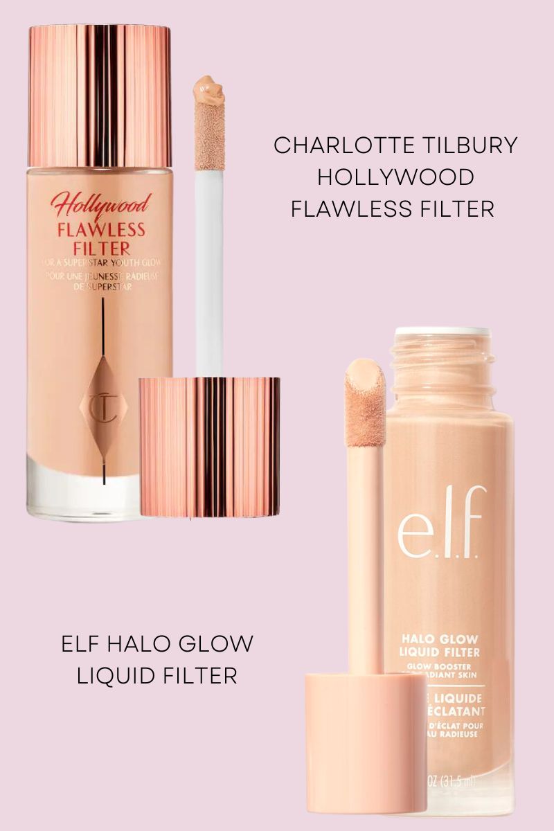 Elf Halo Glow Liquid Filter A Dupe For Charlotte Tilbury Hollywood