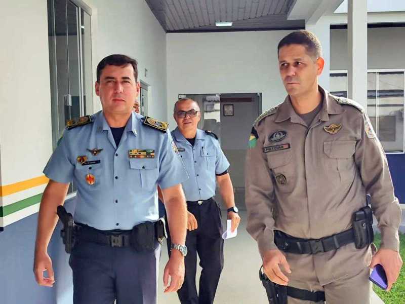 Comandante Geral Da Pmac Visita Instalações Do 6º Bpm E Fiscaliza Obras