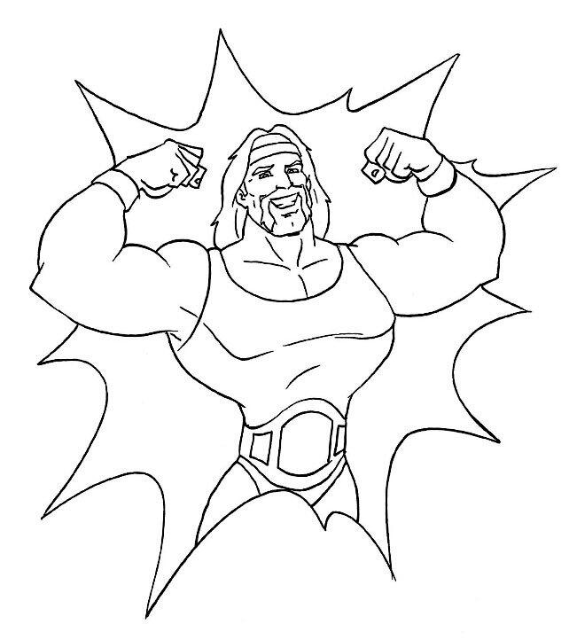 View 10 Wwe Hulk Hogan Coloring Pages Salticonicinteresttop