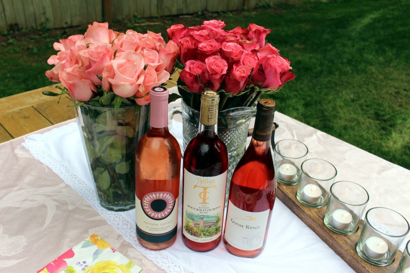 A Small Summer Party With Woodinville Rosé And Cookies Woodinville