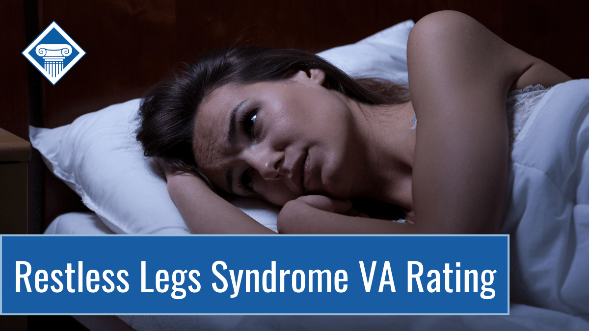 Restless Legs Syndrome Va Rating