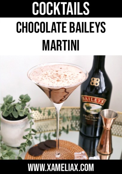 Chocolate Baileys Martini Recipe Delicious Drinks With Baileys