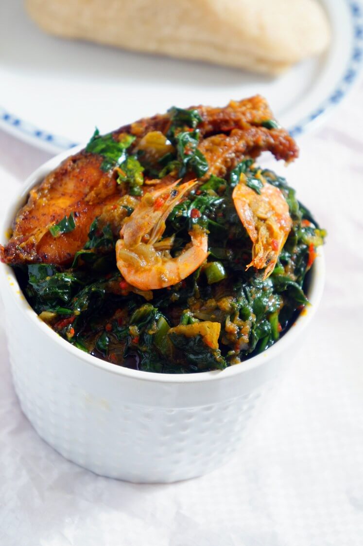 Efo Riro Vegetable Soup Nigerian Spinach Stew Yummy Medley