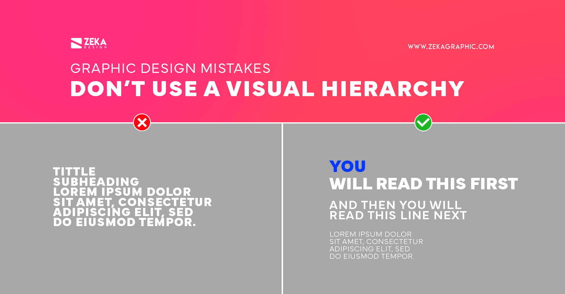 10 Common Graphic Design Mistakes To Avoid Zeka Design