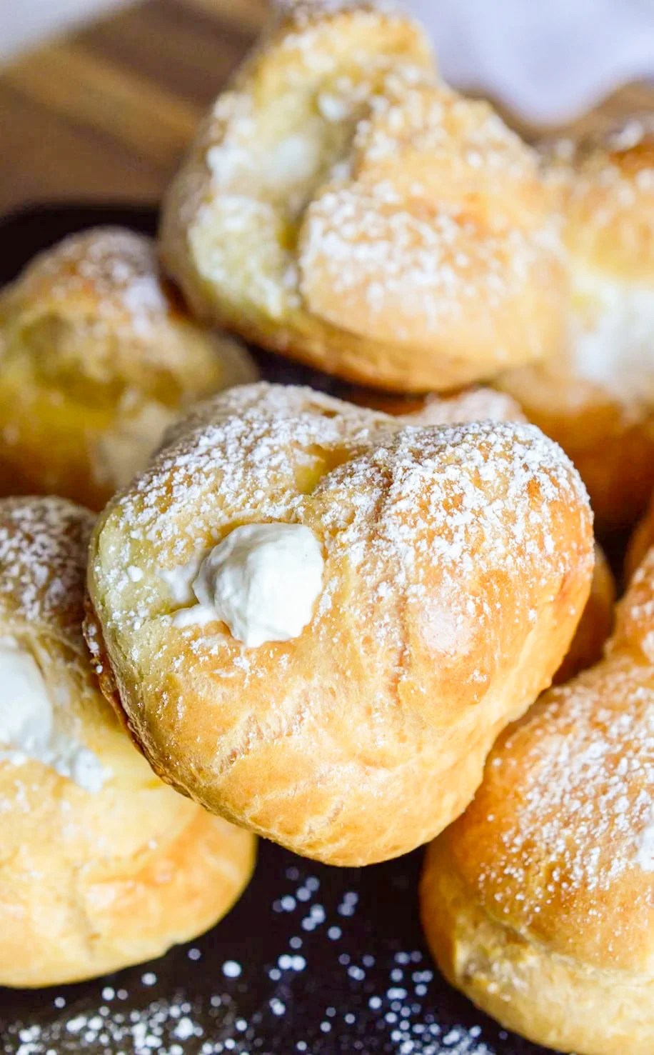 Classic Cream Puff Recipe Wonkywonderful