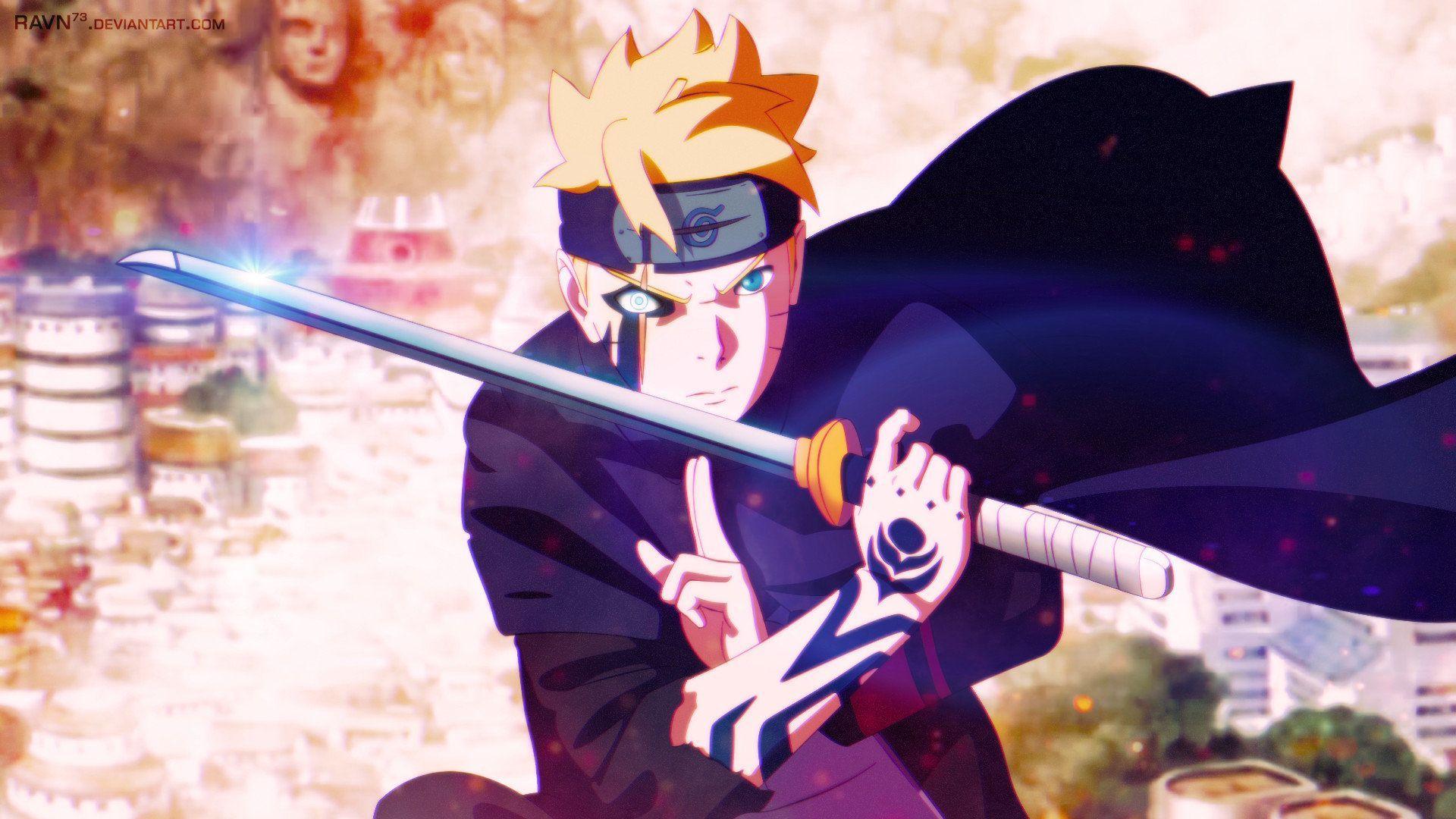 7 Gambar Keren Boruto Dan Sarada Paling Dicari